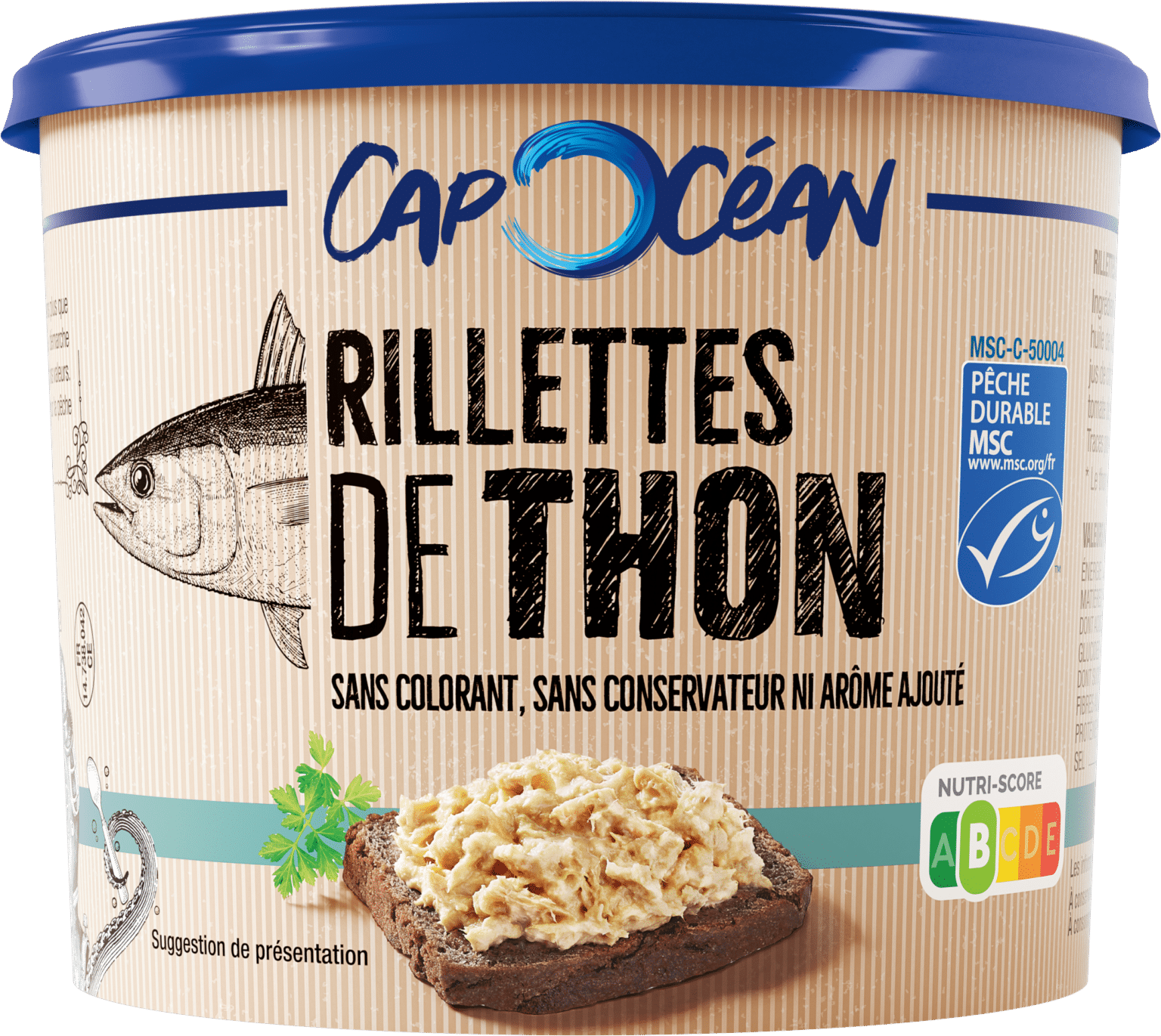 Recette Cap Océan : Tortillas aux Rillettes de Thon MSC Cap Océan