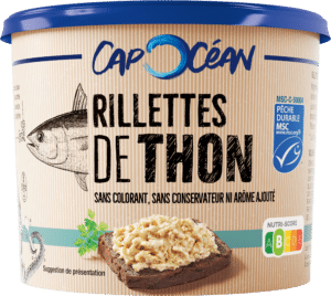 Avocado Toasts Rillettes de Thon MSC* 150g Cap Océan - Cap Océan