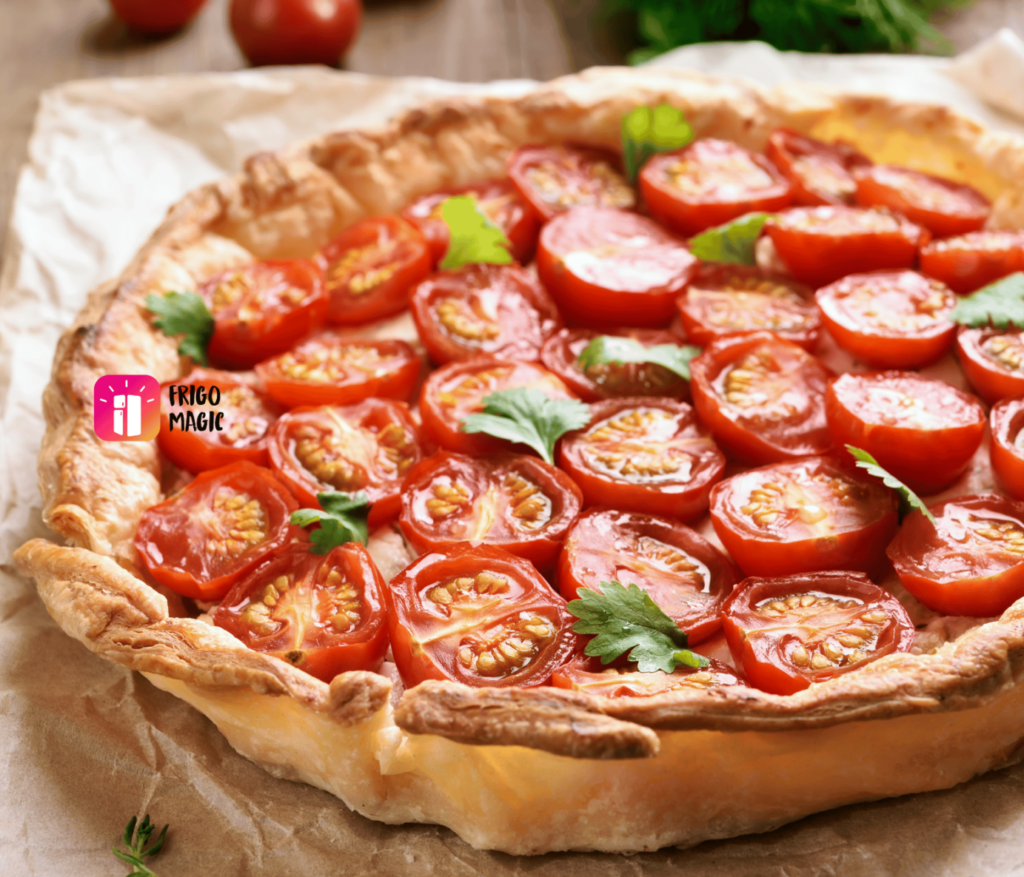 Recette anti-gaspi - Tarte tomates & rillettes de thon Cap Océan